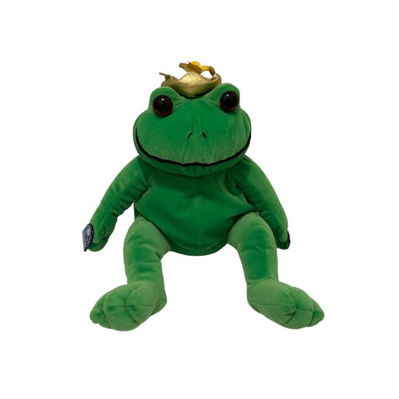 Applause | Toys | Applause Green Frog Crown Plush Stuffed Animal Toy 7 ...
